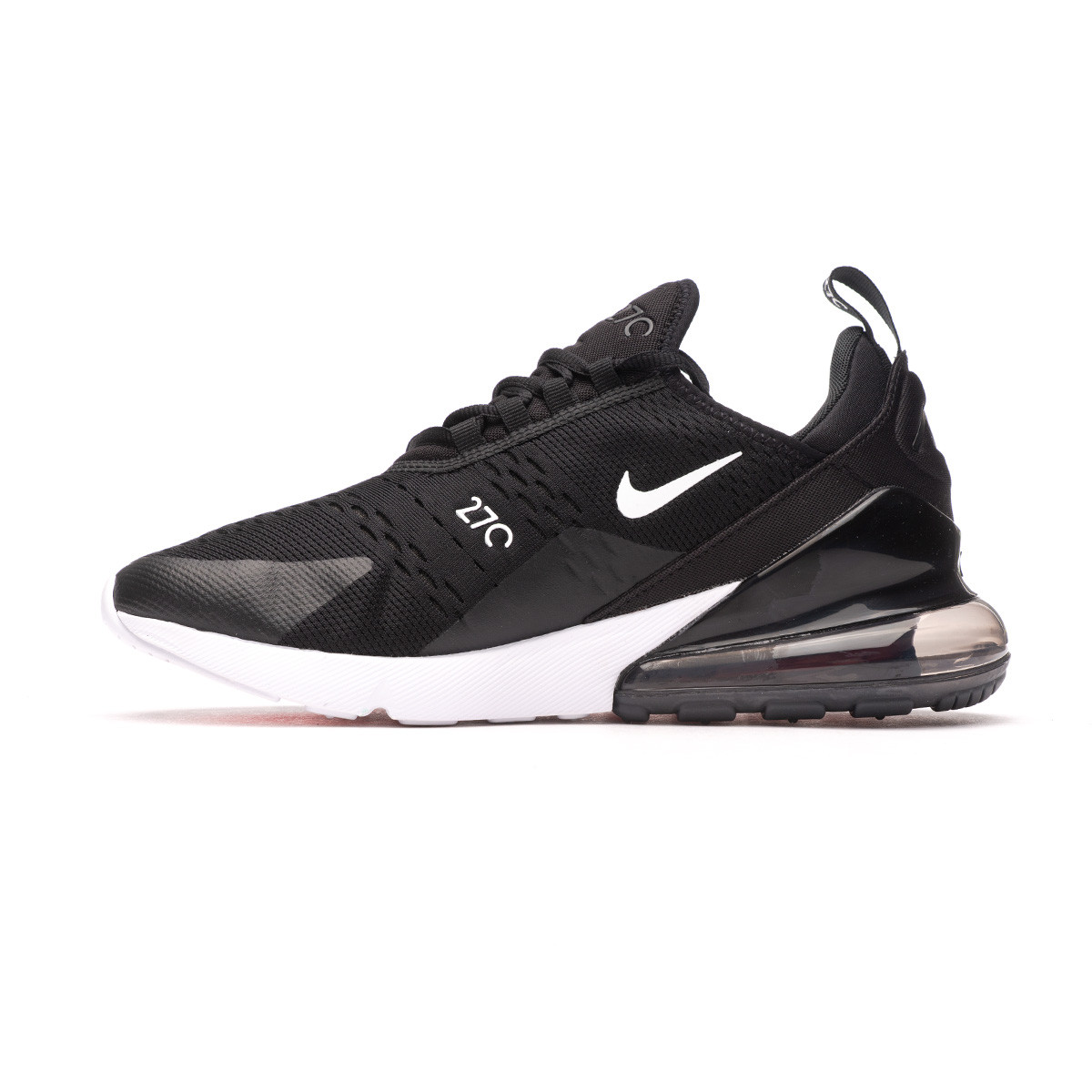 Zapatilla Nike Air Max 270 Black-Anthracite-White-Solar red - Fútbol ...