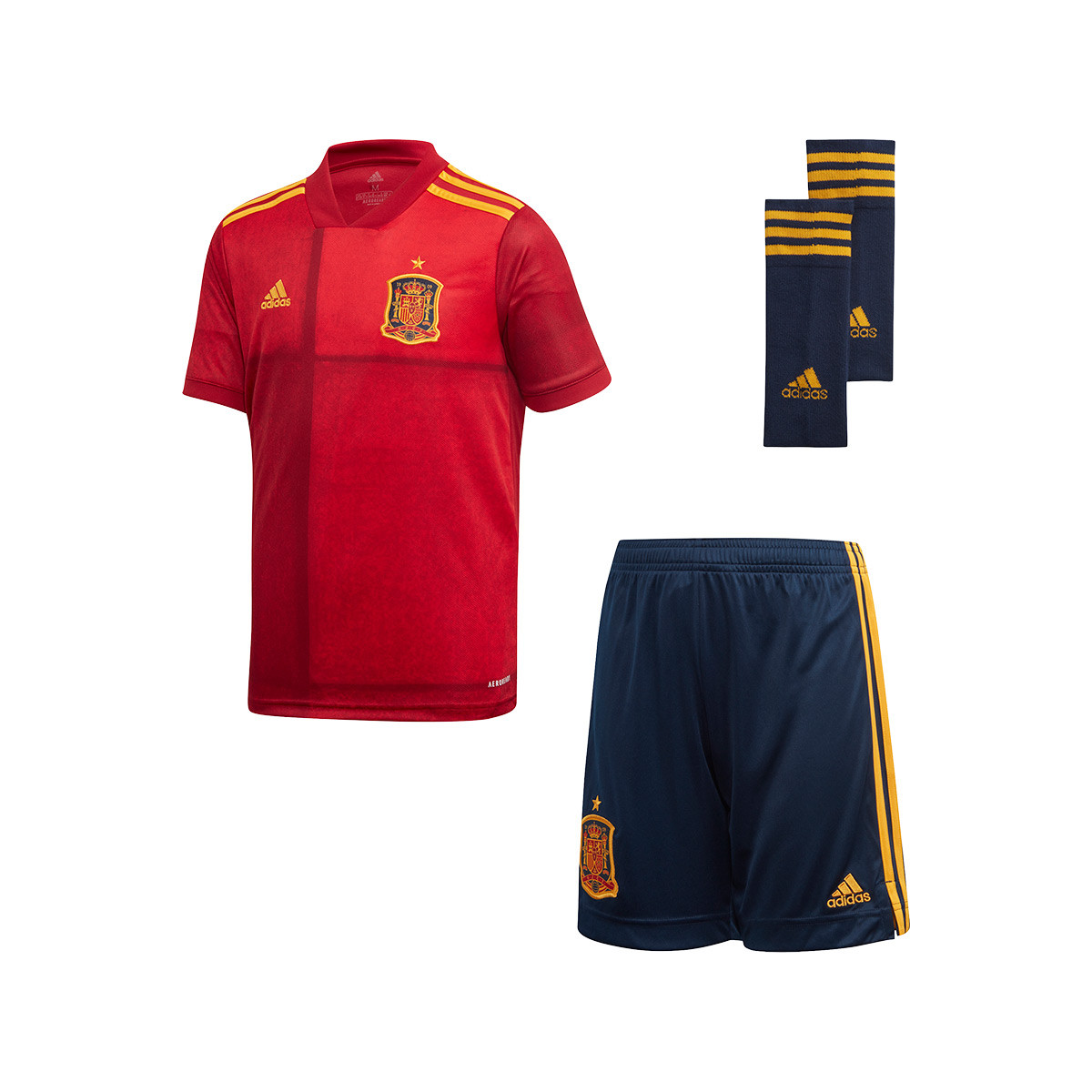 Adidas España Primera Equipación Mundial Qatar 2022 Niño Kit