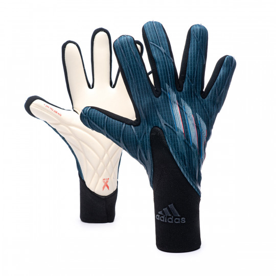 Gloves adidas X Pro Black-Blue Rush-Vivid Red - Fútbol Emotion