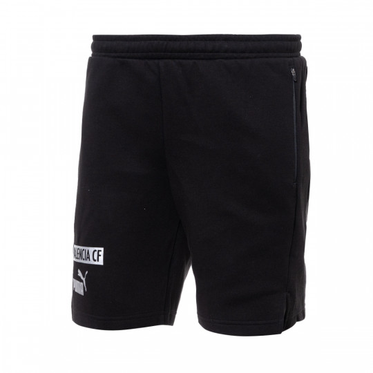 Calções Puma Valencia CF Fanswear 2022-2023 Black-Silver - Fútbol Emotion
