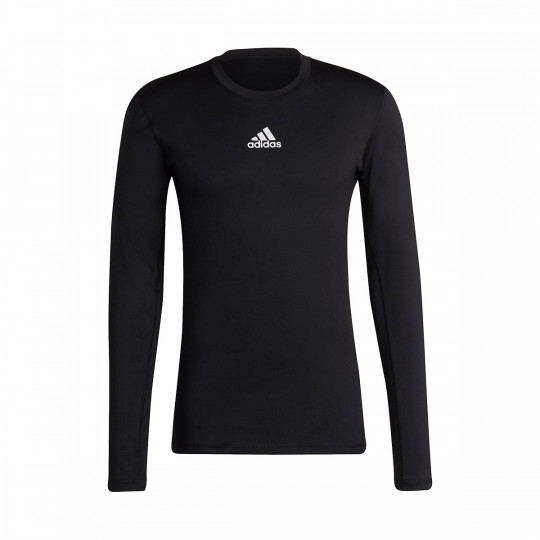Camiseta adidas Techfit Top Long Sleeve Climawarm Black - Fútbol Emotion