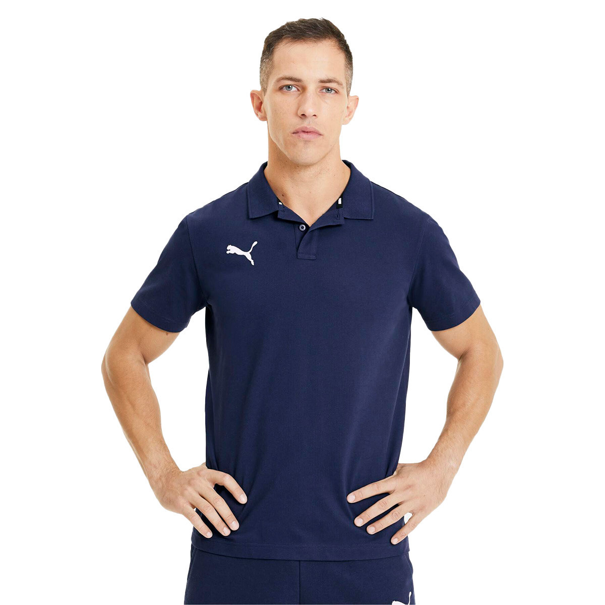 Polo Puma teamGOAL Peacoat - Fútbol Emotion