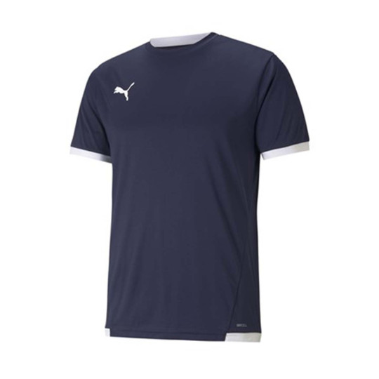 T-Shirt Puma Team LIGA s/s Peacoat-White - Fútbol Emotion
