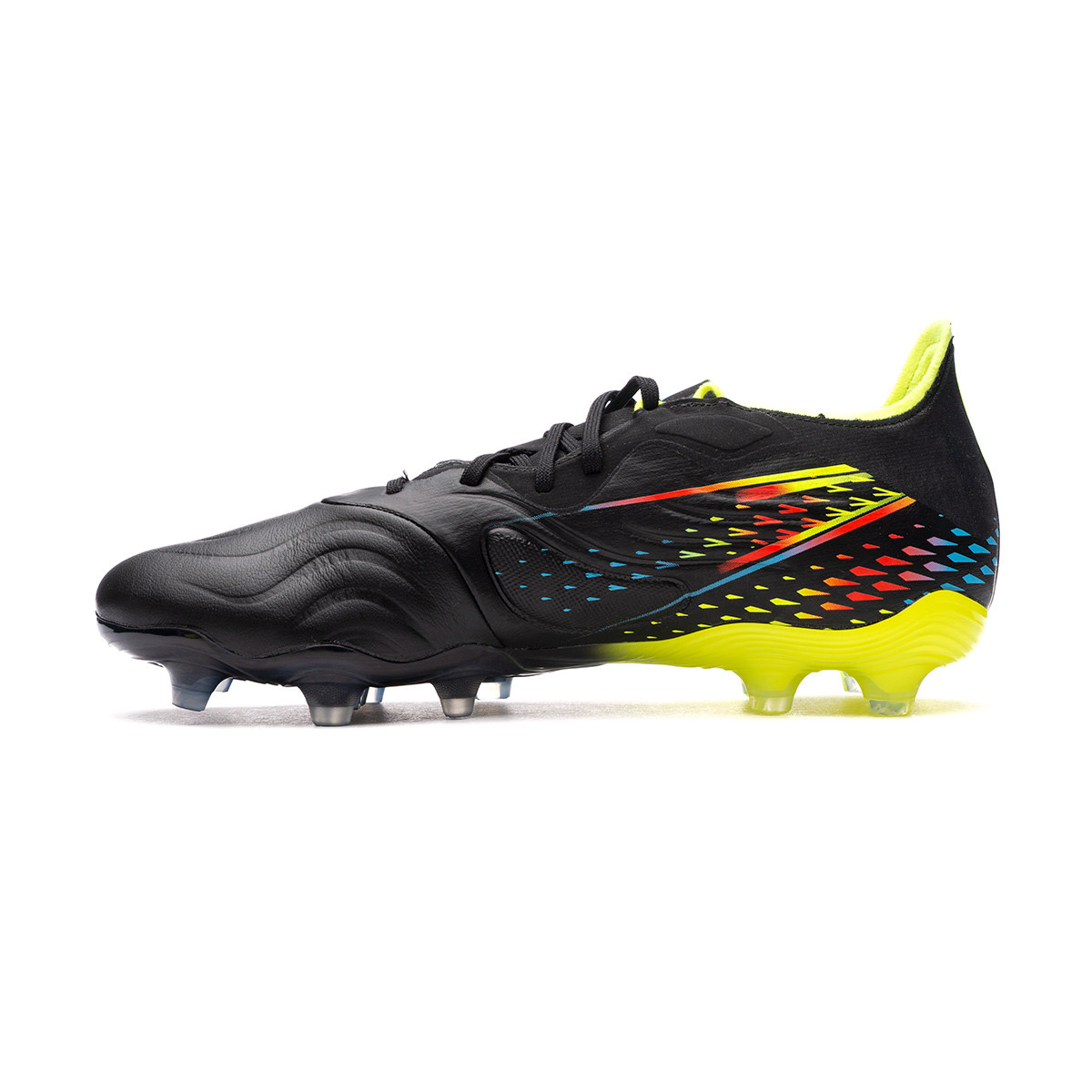 Zapatos de fútbol adidas Copa Sense .2 FG Core Black-Bright Cyan-Solar ...