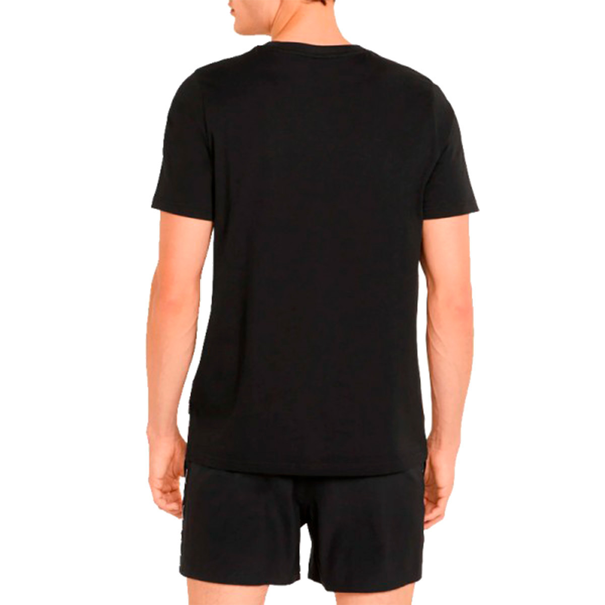 Jersey Puma Essentials + Tape Black - Fútbol Emotion