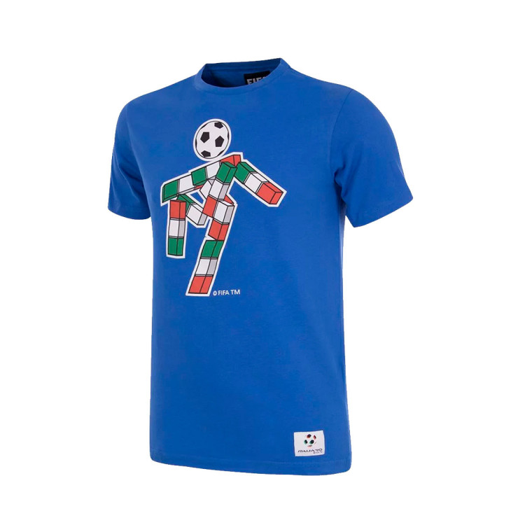 Jersey COPA Italy 1990 World Cup Mascot Blue - Fútbol Emotion