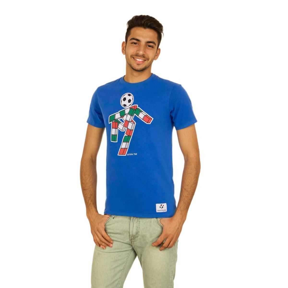 Jersey COPA Italy 1990 World Cup Mascot Blue - Fútbol Emotion