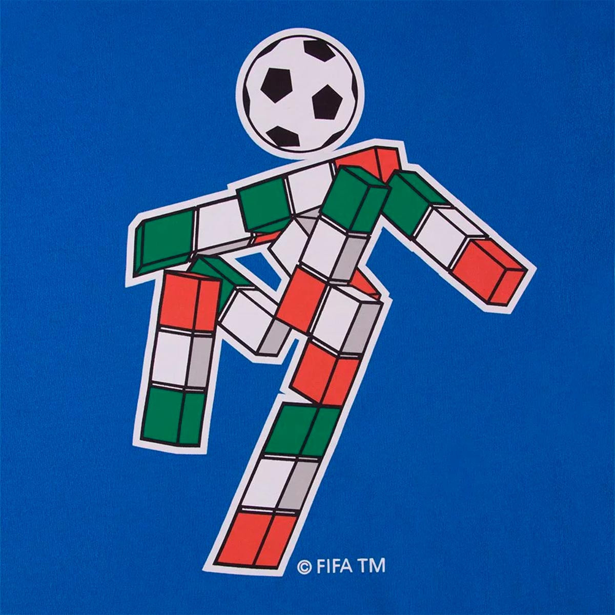 Jersey COPA Italy 1990 World Cup Mascot Blue - Fútbol Emotion