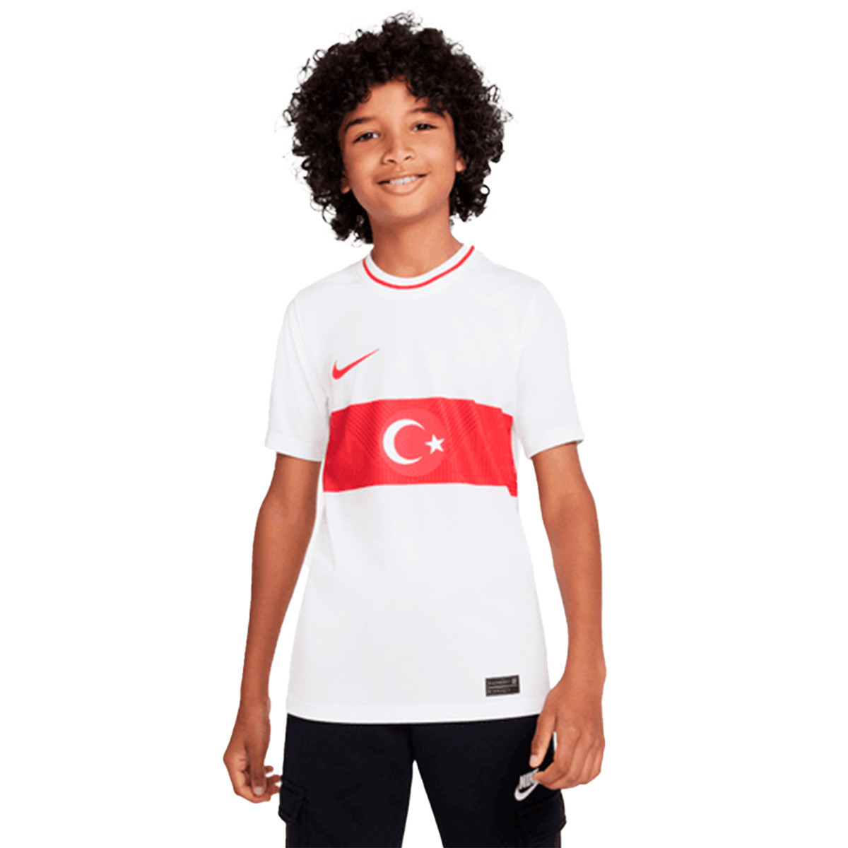 Jersey Nike Kids Turkey Home Jersey Stadium 2022-2023 White-University ...