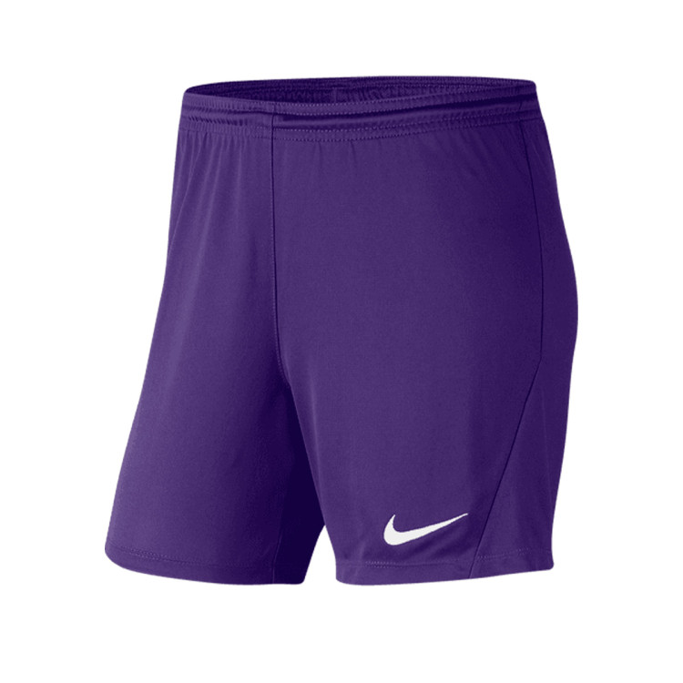 Pantalón Corto Nike Park Iii Knit Mujer Court Purple White Fútbol Emotion