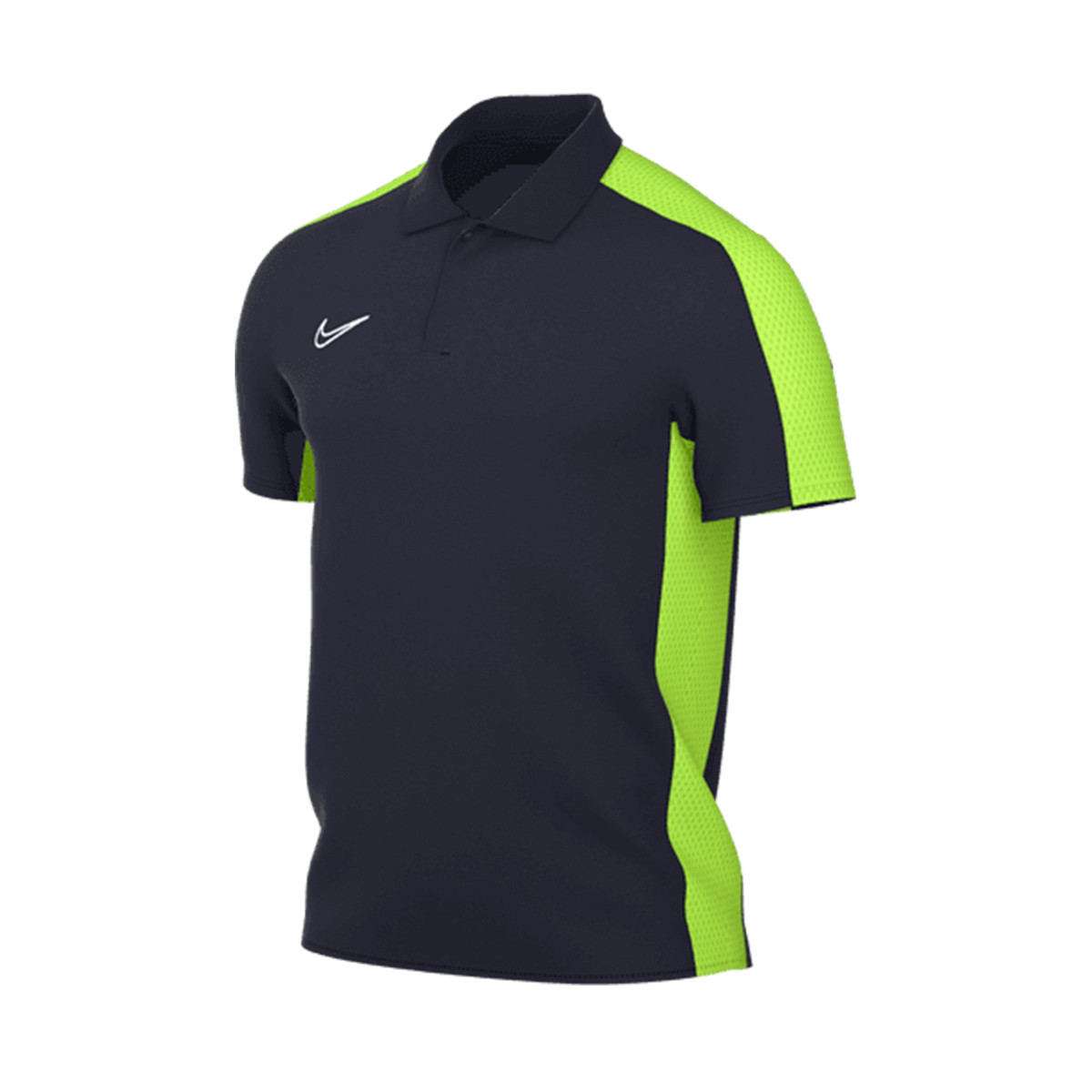 Polo Nike Academy 23 m/c Obsidian-Volt - Fútbol Emotion