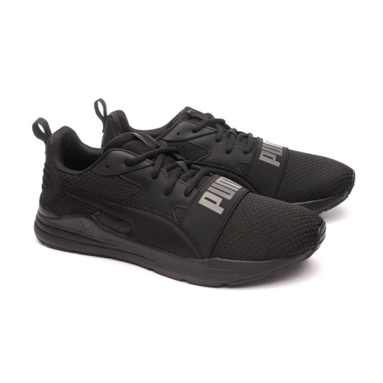 Sapatilha Puma Wired Run Pure Black-Shadow Gray - Fútbol Emotion