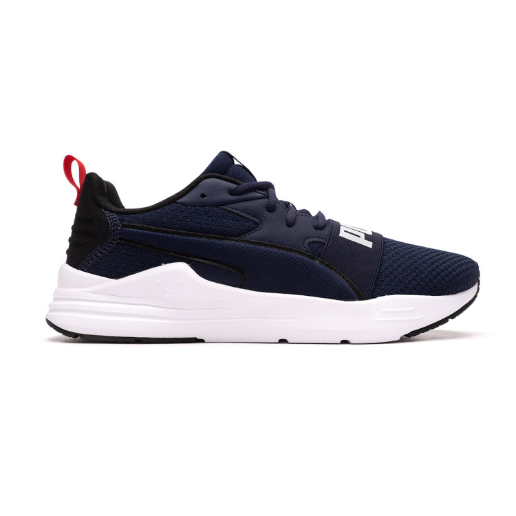 Zapatilla Puma Wired Run Pure Navy-Black-White - Fútbol Emotion