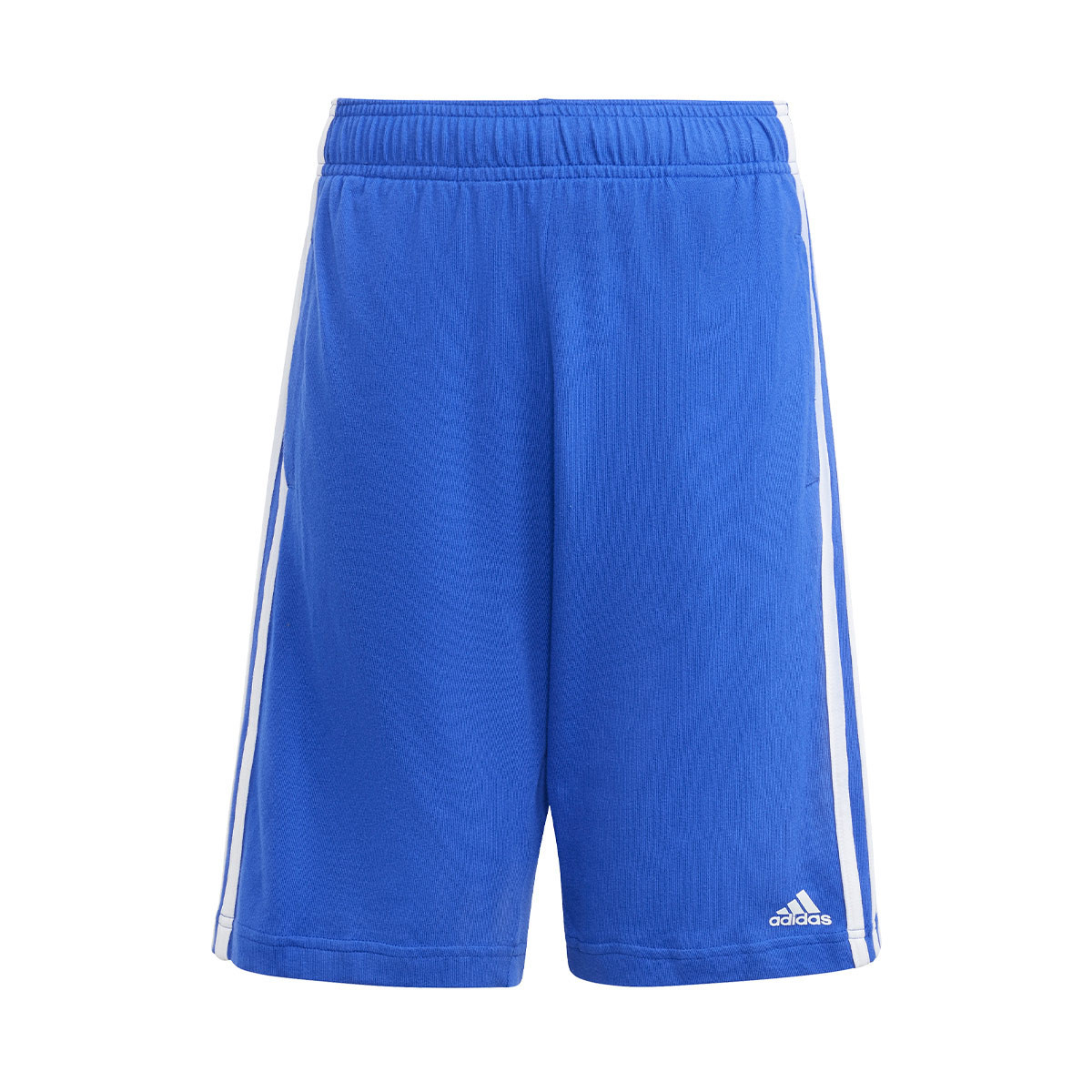 Pantalón corto adidas Essentials 3 Stripes Niño Semi Lucid Blue-White ...