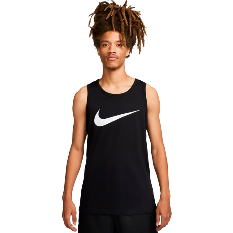 Top Nike Sportswear Tank Icon Swoosh Black - Fútbol Emotion