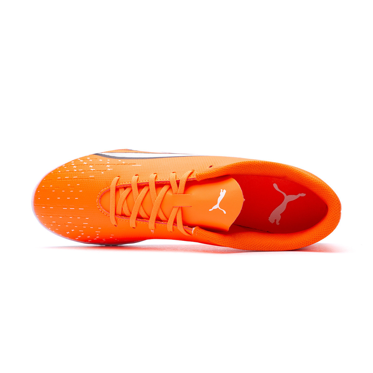 Indoor boots Puma Ultra Play IT Ultra Orange-White-Blue Glimmer ...