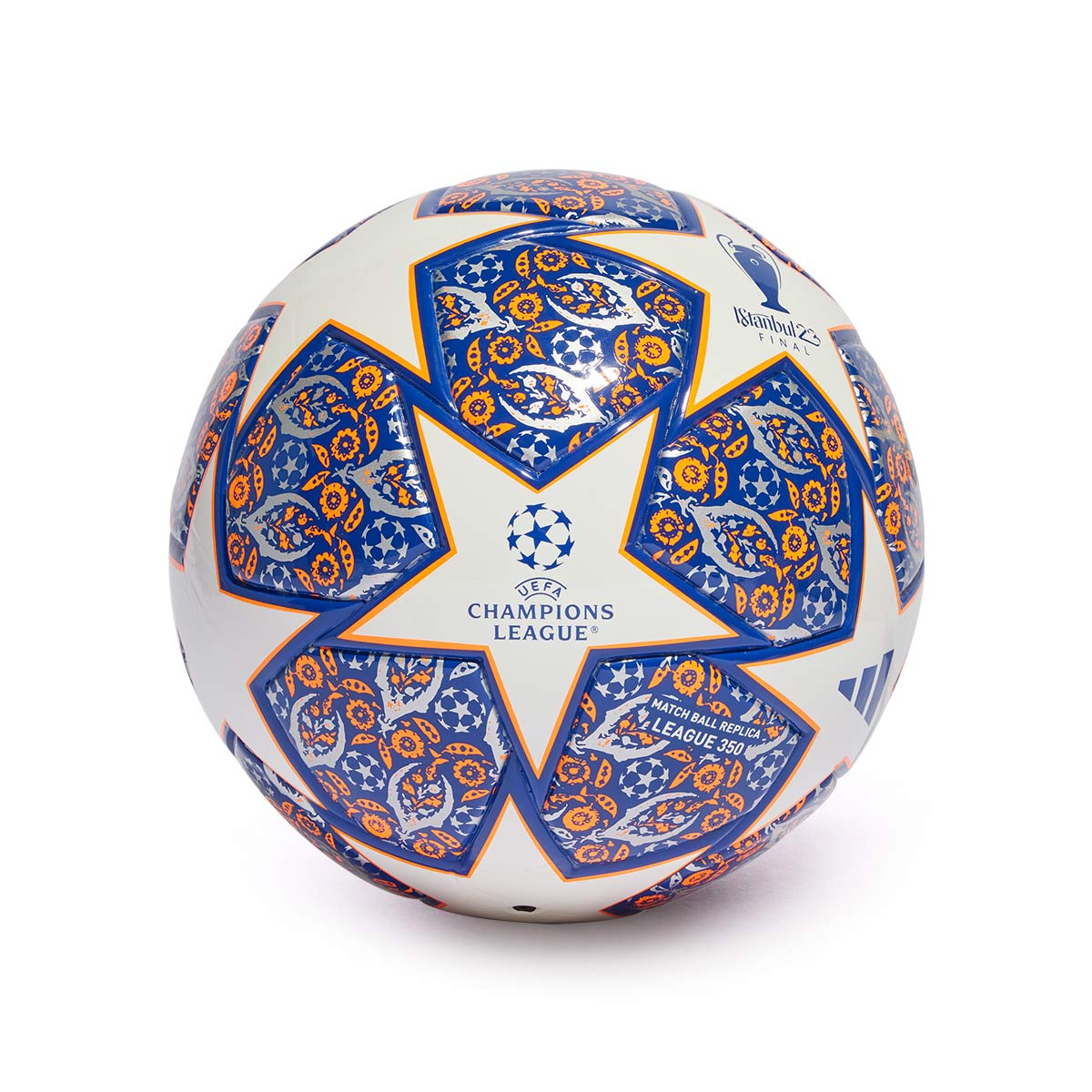 Balón adidas UEFA Champions League League J350 White-Royal Blue-Solar ...