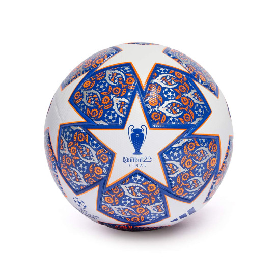 Ball adidas UEFA Champions League League White-Royal Blue-Solar Orange ...