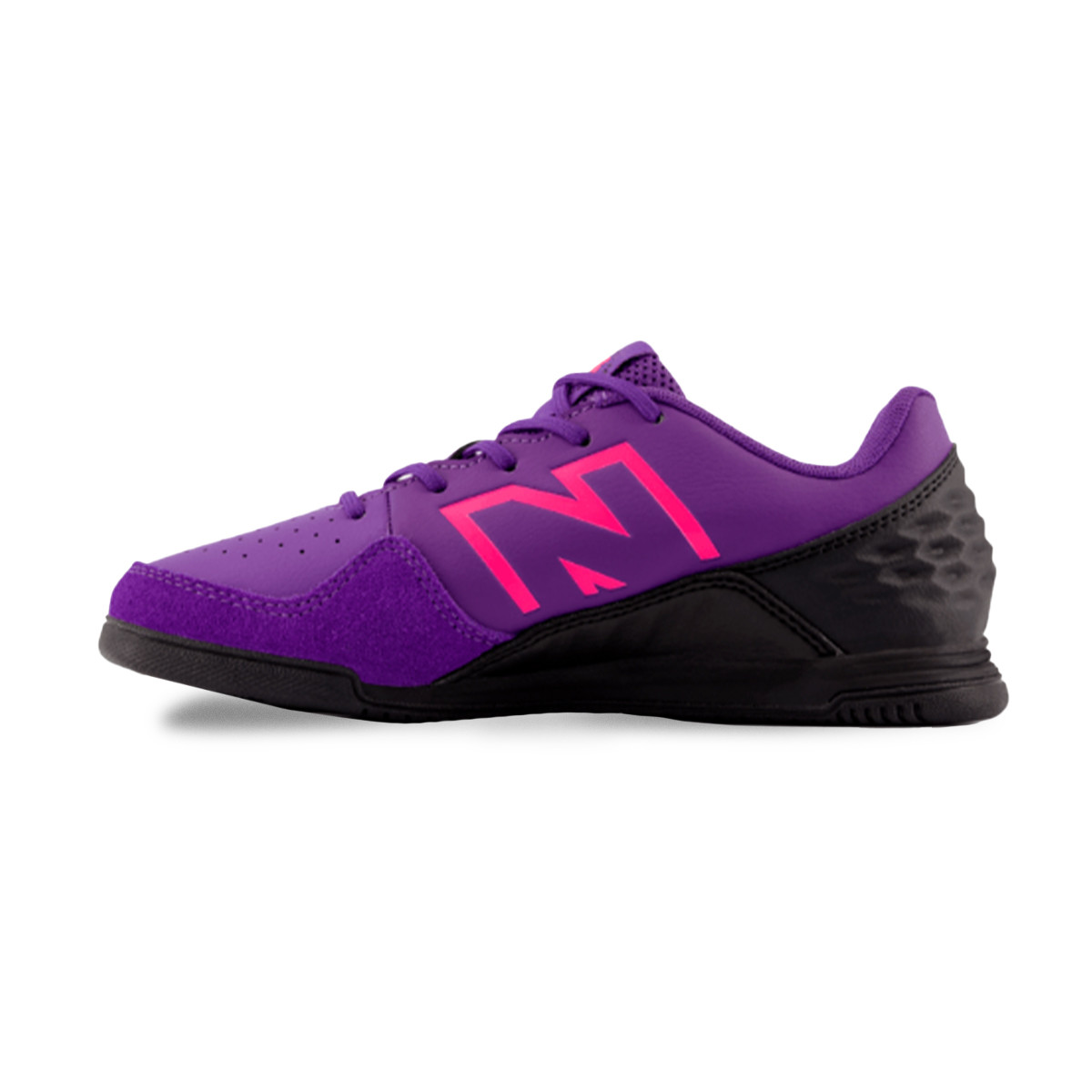 Indoor boots New Balance Fresh Foam Audazo V6 Command IN Niño Purple ...