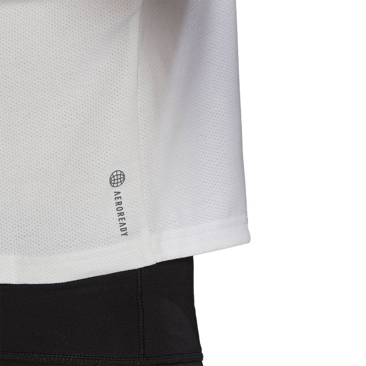 Camiseta adidas Train Icons Bar 3 Mujer Grey - Fútbol Emotion