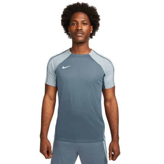 Jersey Nike Dri-Fit Strike Diffused Blue-Ocean Bliss-White - Fútbol Emotion
