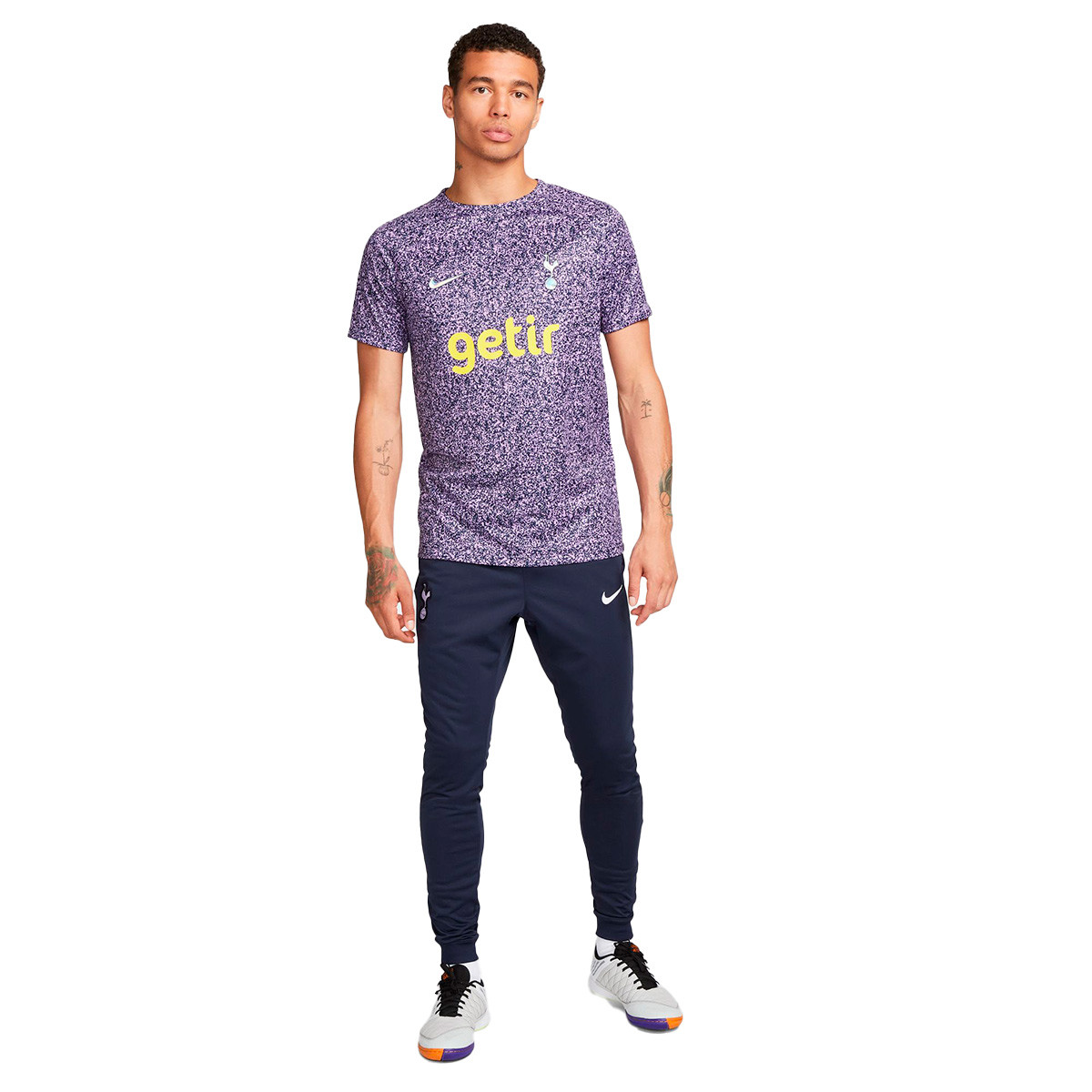 Jersey Nike Tottenham Pre-Match 2023-2024 Marine-Marine-Marine-Hologram ...