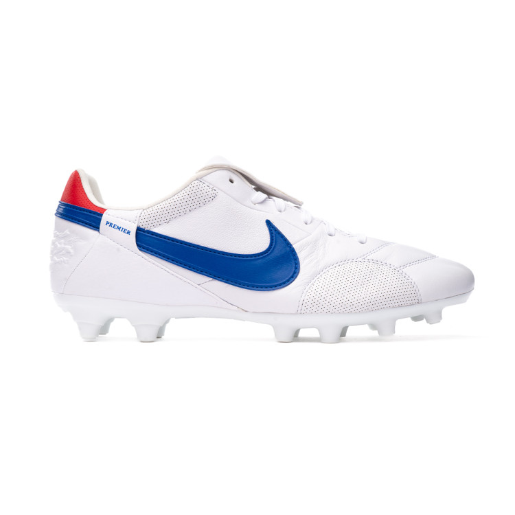 Bota de fútbol Nike The Nike Premier 3 FG White-Game Royal-University ...