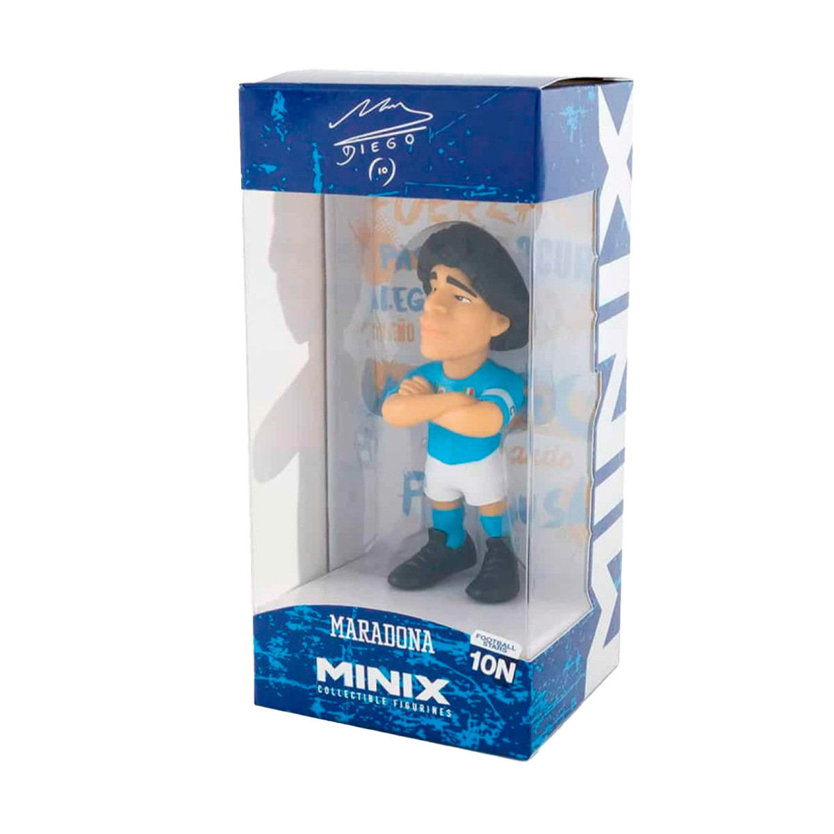 Banbo Toys Muñeco Minix SSC Napoli (12 cm) Maradona - Fútbol Emotion