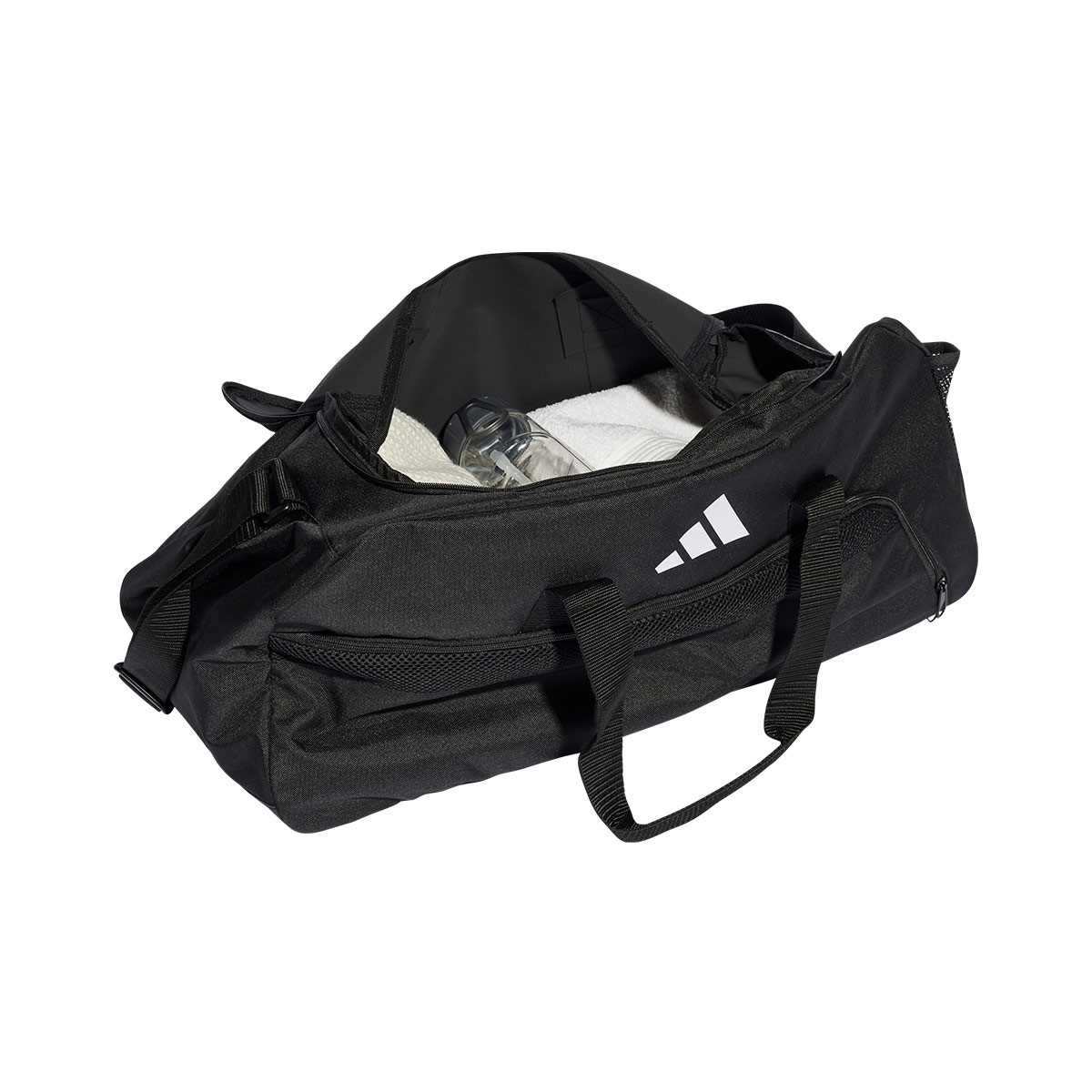 Bag adidas Tiro League Duffel Medium Black-White - Fútbol Emotion