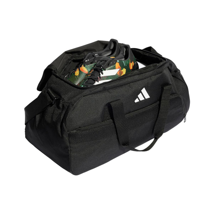 Bolsa adidas Tiro Duffel Small (24.75L) Black-White - Fútbol Emotion