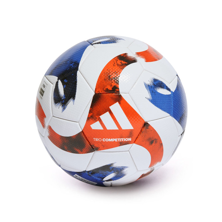 Balón adidas Tiro Competition White-Black-Team Solar Orange-Team Royal ...