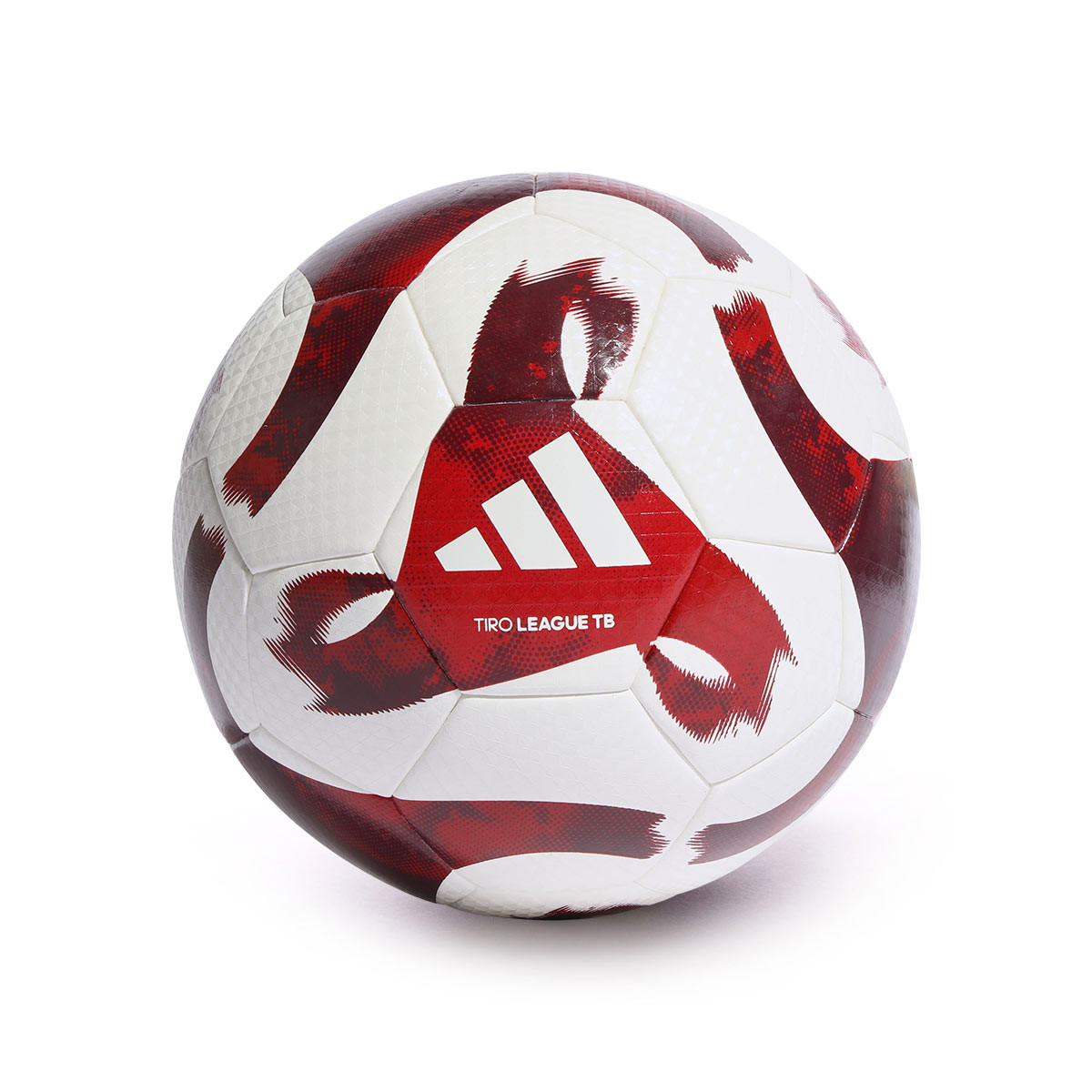 Balón adidas Tiro League White-Team Colleg Burgundy-Team Colleg Red ...