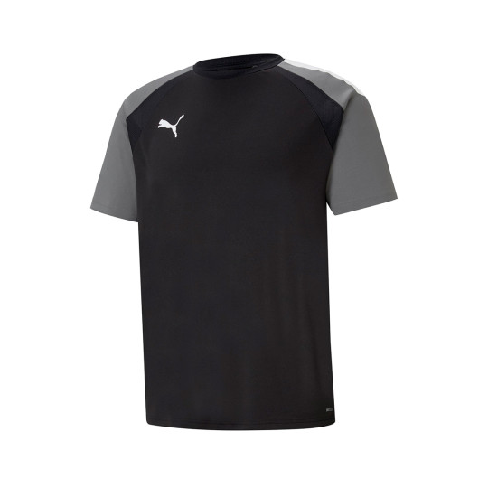 T-Shirt Puma teamPACER s/s Black-Smoked Pearl-White - Fútbol Emotion