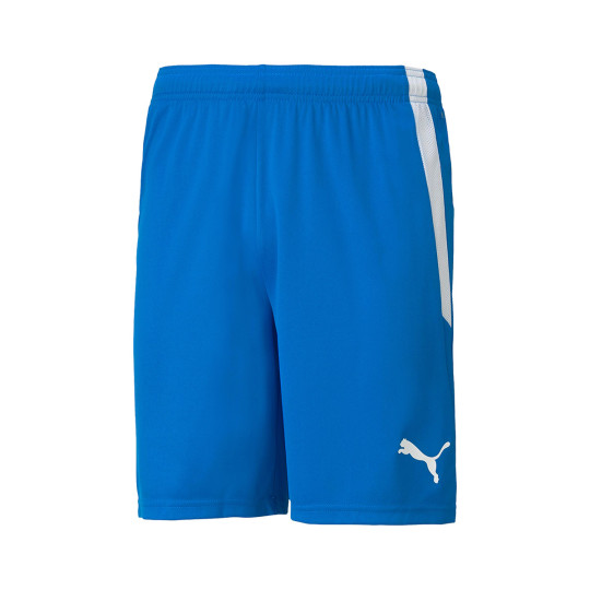 Shorts Puma Team LIGA Electric Blue Lemonade-White - Fútbol Emotion