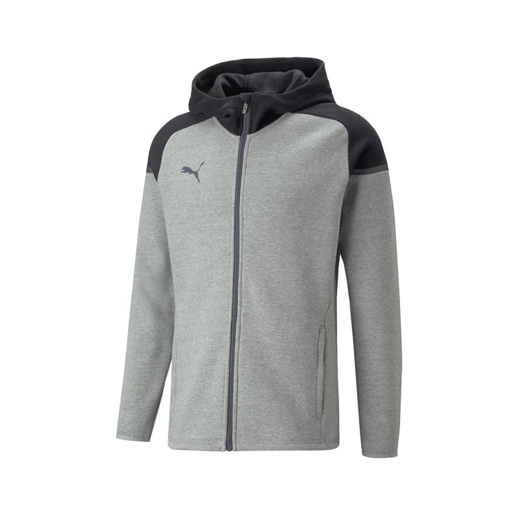 Jacket Puma teamCUP Medium Gray Heather - Fútbol Emotion