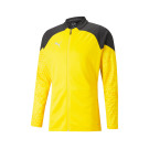 Jacket Puma teamCUP Cyber Yellow-Black - Fútbol Emotion