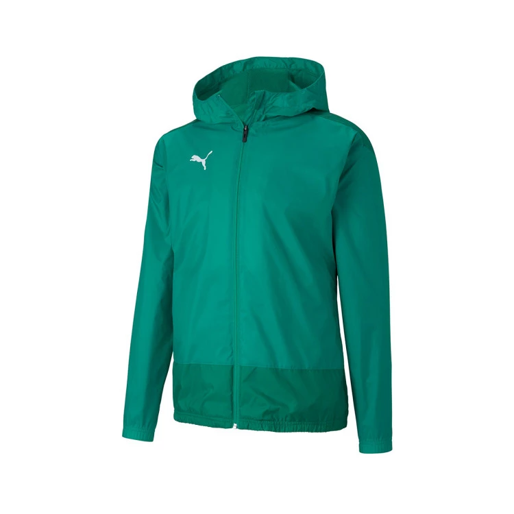 Raincoat Puma teamGOAL Pepper Green-Power Green - Fútbol Emotion