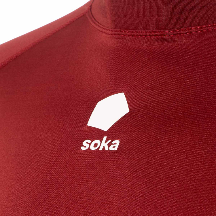 Jersey Soka Primera Capa Soul m/l Niño Pure Burgundy - Fútbol Emotion