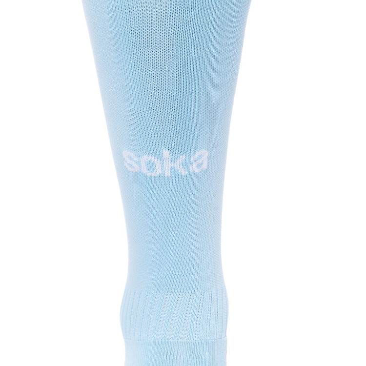 Football Socks Soka Soul Sky Blue - Fútbol Emotion