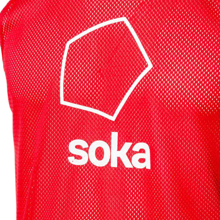 Training Bib Soka Soul Devil Red - Fútbol Emotion