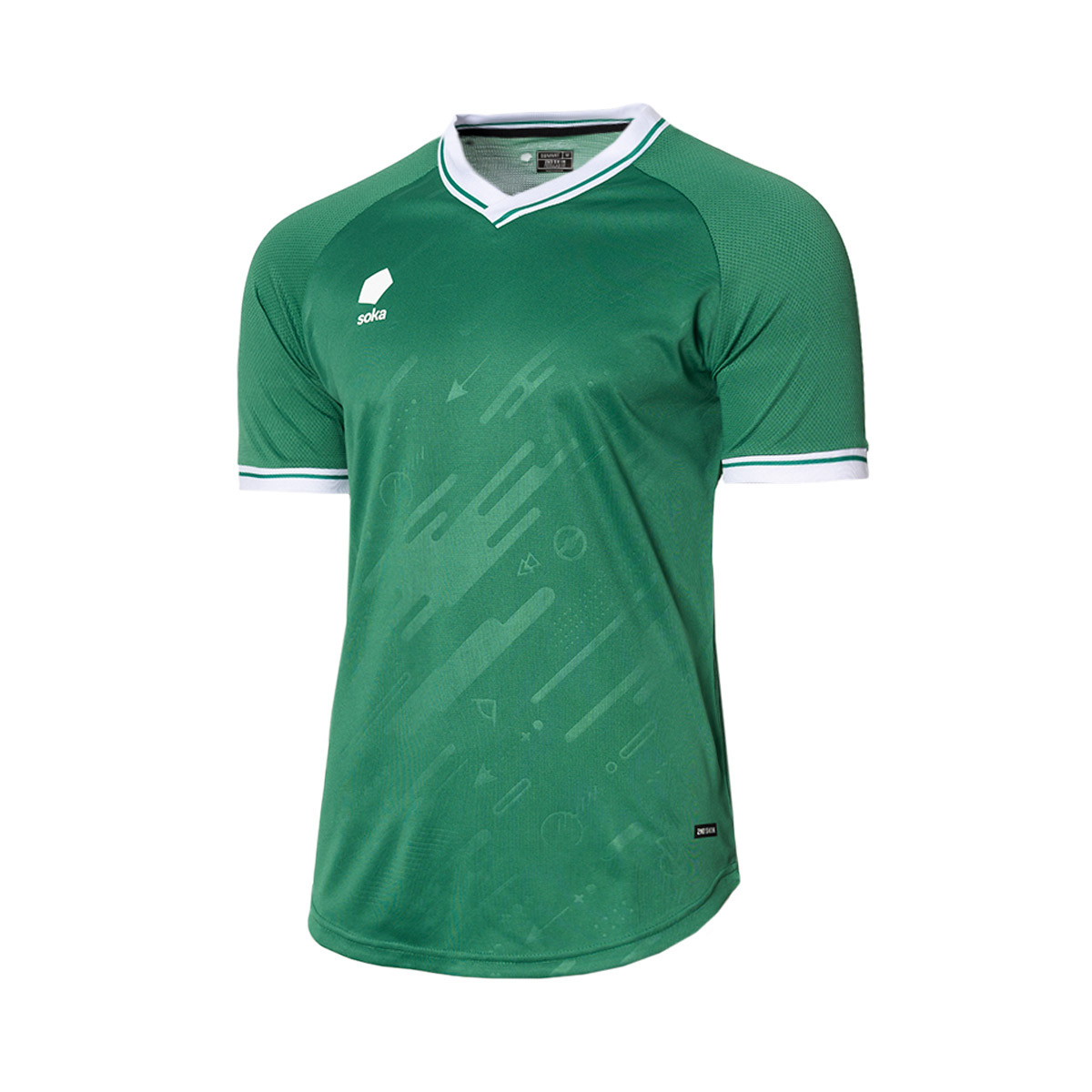 Camiseta Soka Summit 23 m/c Forest Green - Fútbol Emotion