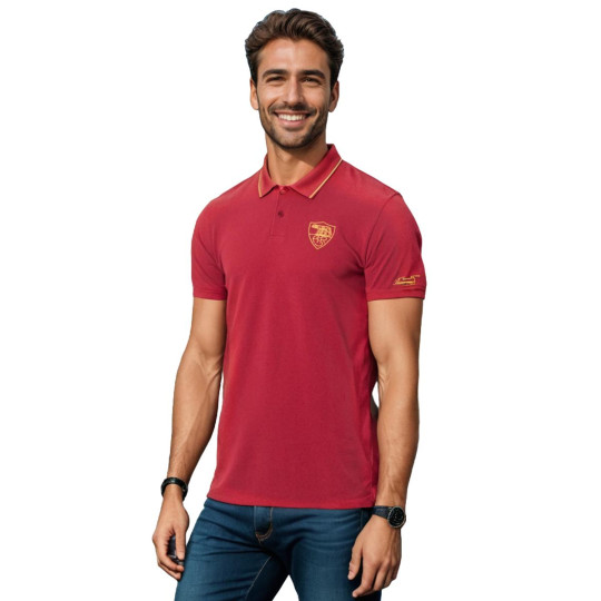 Polo shirt COPA AS ROMA Limited Edition Collection Red - Fútbol Emotion