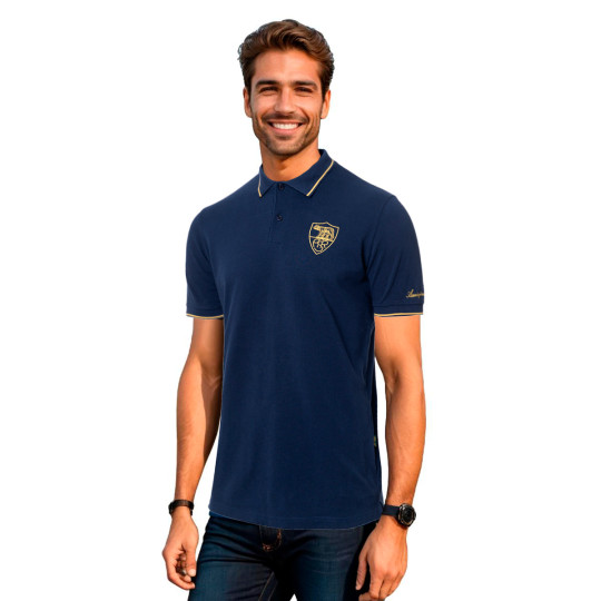 Polo shirt COPA AS ROMA Limited Edition Collection Blue - Fútbol Emotion