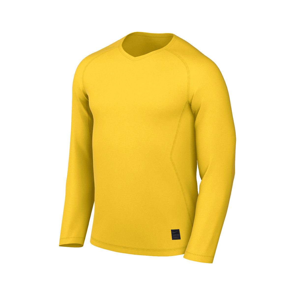 Maglia Nike GFA Nike Pro Hypercool Compression LS PR Tour Yellow-Cool ...