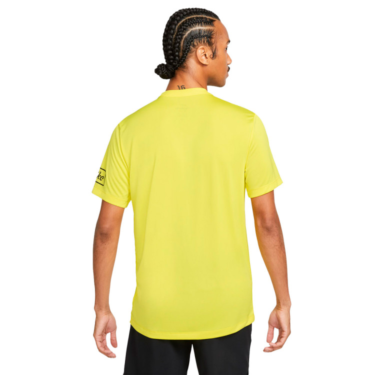 Maillot Nike Dri-Fit Body Shop Yellow Strike - Fútbol Emotion