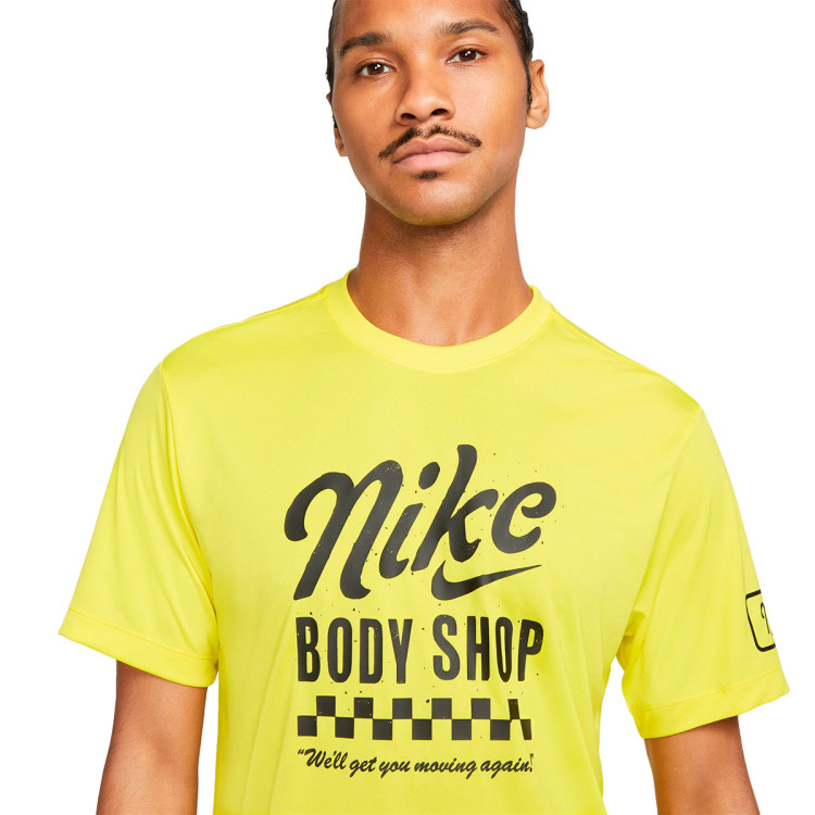 Camiseta Nike Dri-Fit Body Shop Yellow Strike - Fútbol Emotion