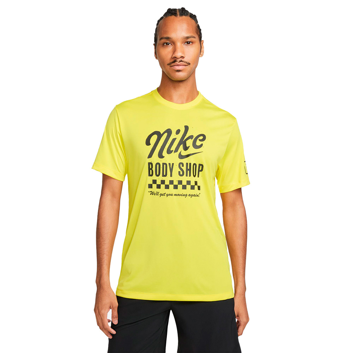 Camiseta Nike Dri-Fit Body Shop Yellow Strike - Fútbol Emotion