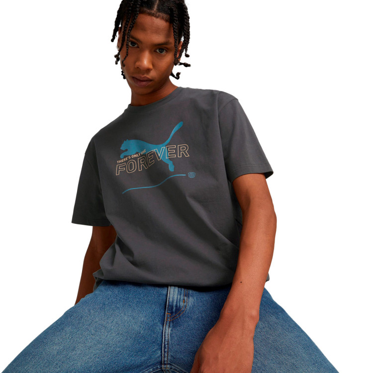 Jersey Puma Essentials Better Relaxed Graphic Flat Dark Gray - Fútbol ...