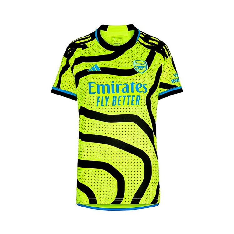 Jersey adidas Women Arsenal FC Away Jersey 2023-2024 Solar Yellow-Black ...