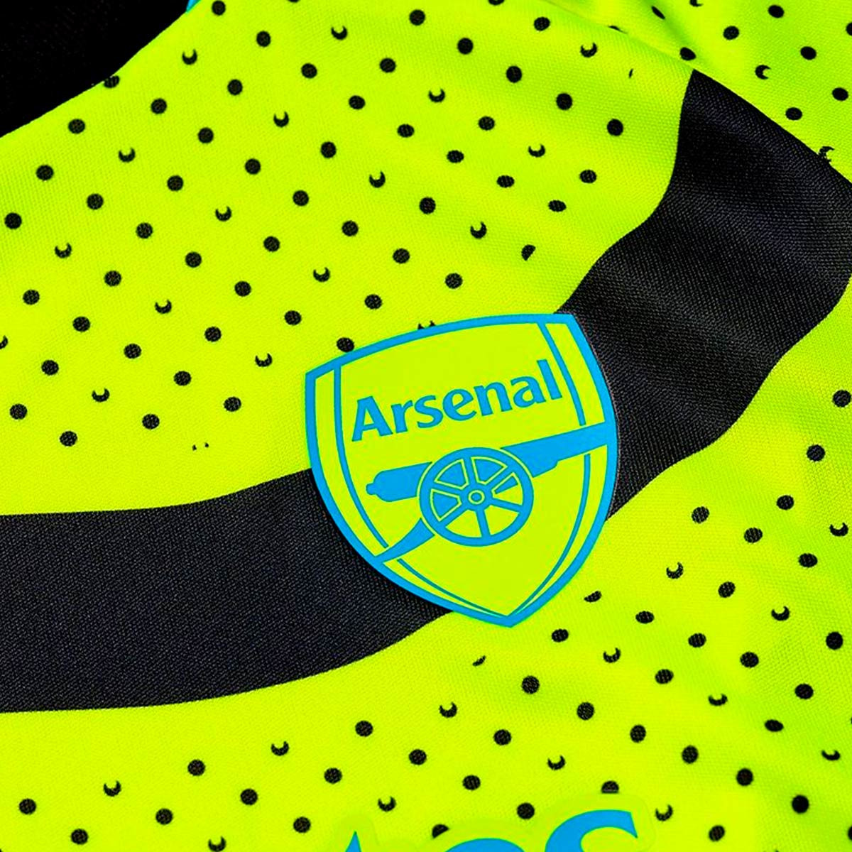 Kit adidas Kids Arsenal FC Away Kit 2023-2024 Solar Yellow-Black ...